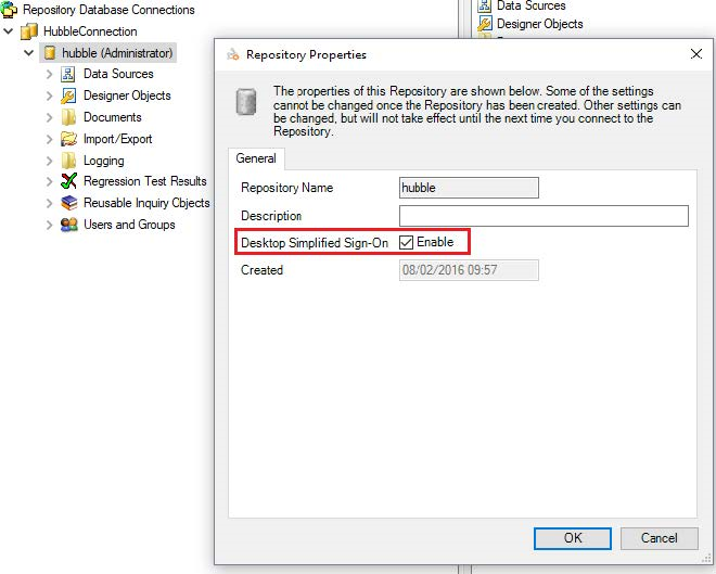 Set Up Desktop Simplified Sign-On – Hubble