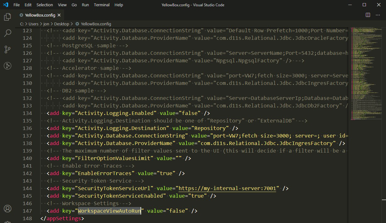 Web Workspaces: Default Behavior Configuration and Optimization – Hubble