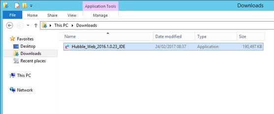 Upgrade Hubble Web Server – Hubble