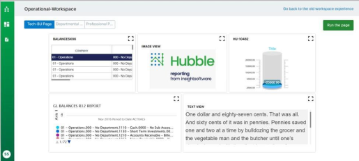 View Workspaces – Hubble